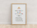What You Say In Here Stays In Here Poster – Shine and Thrive Therapy